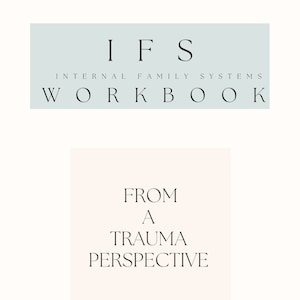 IFS Workbook From a Trauma Perspective - Etsy