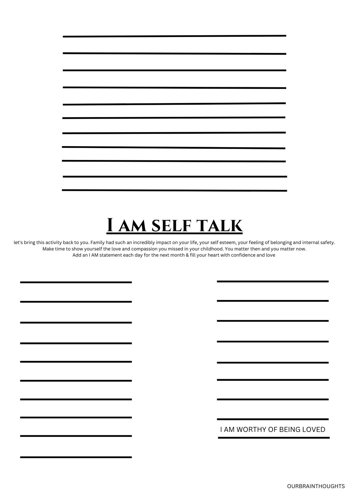 Internal Family Systems Self Workbook - Etsy