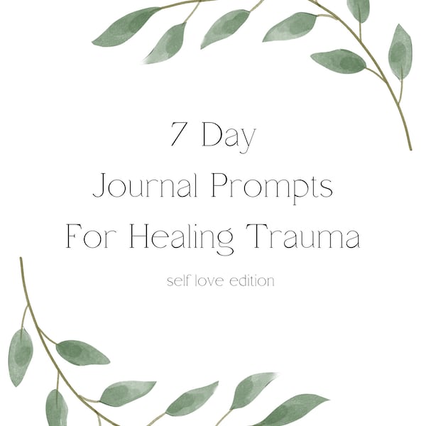 Trauma Journal - Etsy