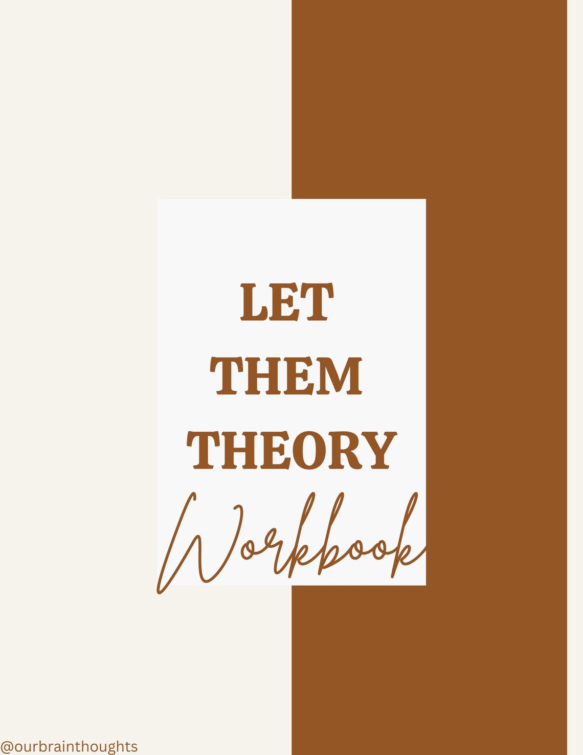 Let Them Theory Workbook - Etsy