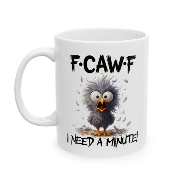 F Caw F Coffee Mug - Etsy