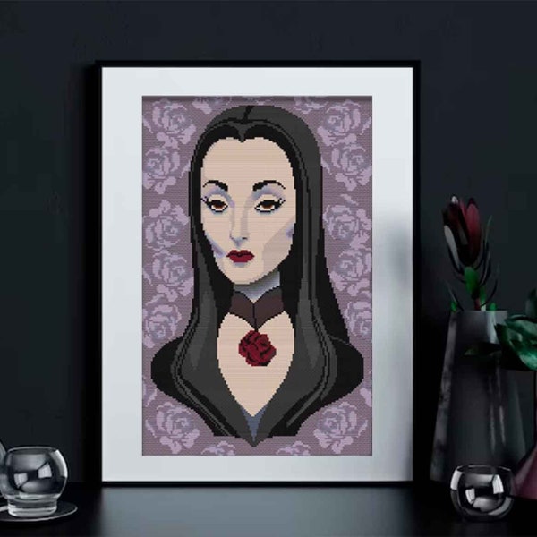 Morticia Addams Sewing Pattern - Etsy