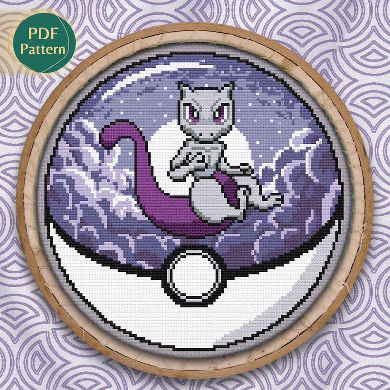 Mewtwo Amigurumi - Etsy