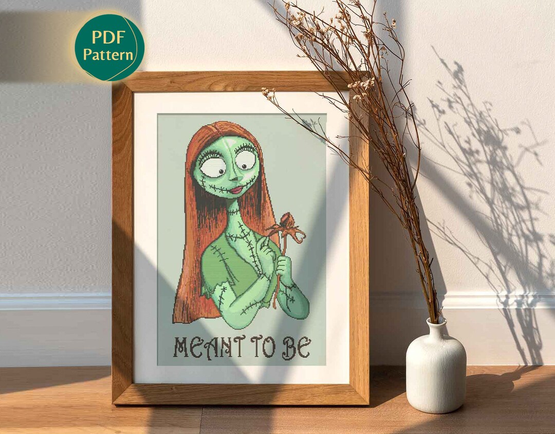 Sally Cross Stitch Pattern Counted Cross Stitch Nightmare Before ...
