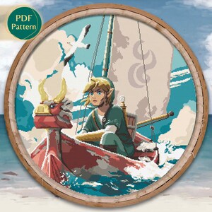 Link Evolution Cross Stitch Pattern Zelda - Etsy UK