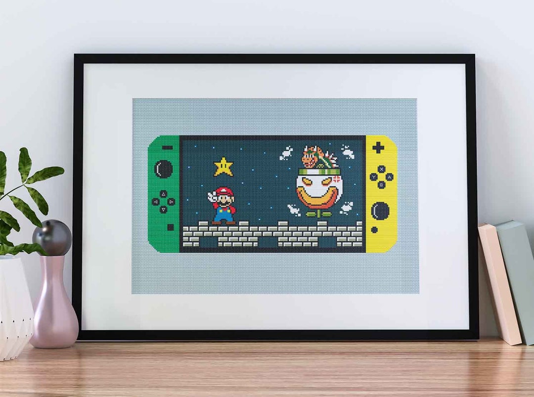 Super Mario World Cross Stitch Pattern Counted Cross Stitch - Etsy
