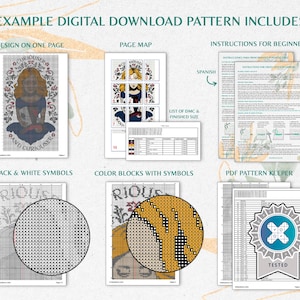 Super Mario World Cross Stitch Pattern, Luigi, Toad, Princess Peach ...