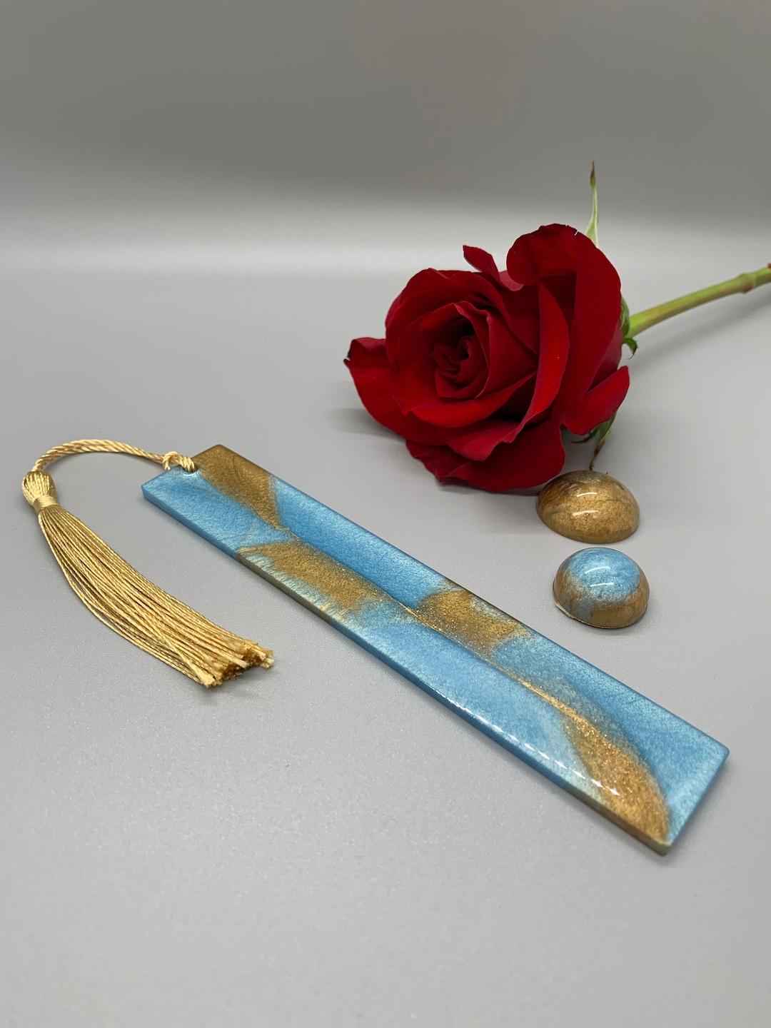 Handcrafted Resin Bookmarks - Etsy