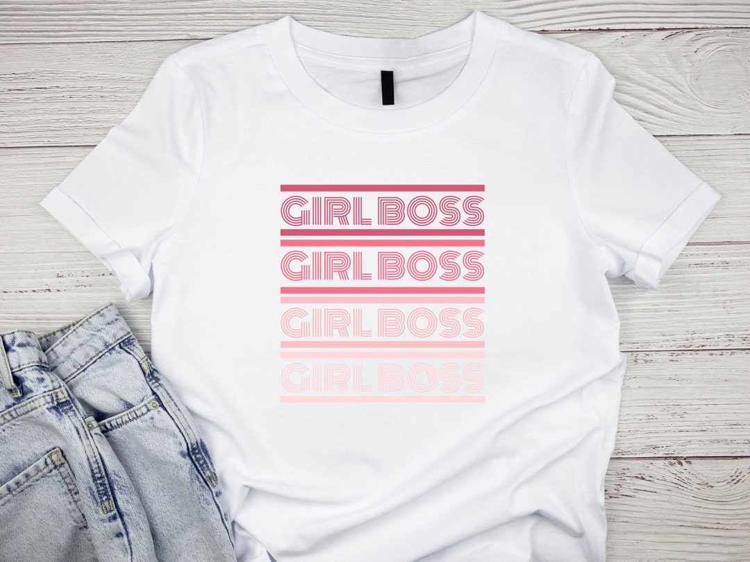 Girl Boss PNG | Girl Boss Shirt Design | Girl Boss Pink | Canvas Design ...