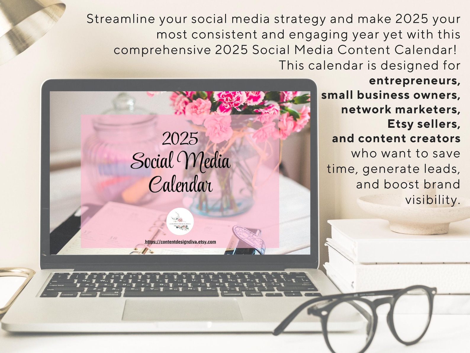 Social Media Content Calendar Daily Post Ideas Social Media Instant ...