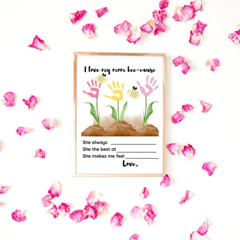 Mothers Day Handprint Craft Mothers Day DIY Craft Mothers Day Art ...