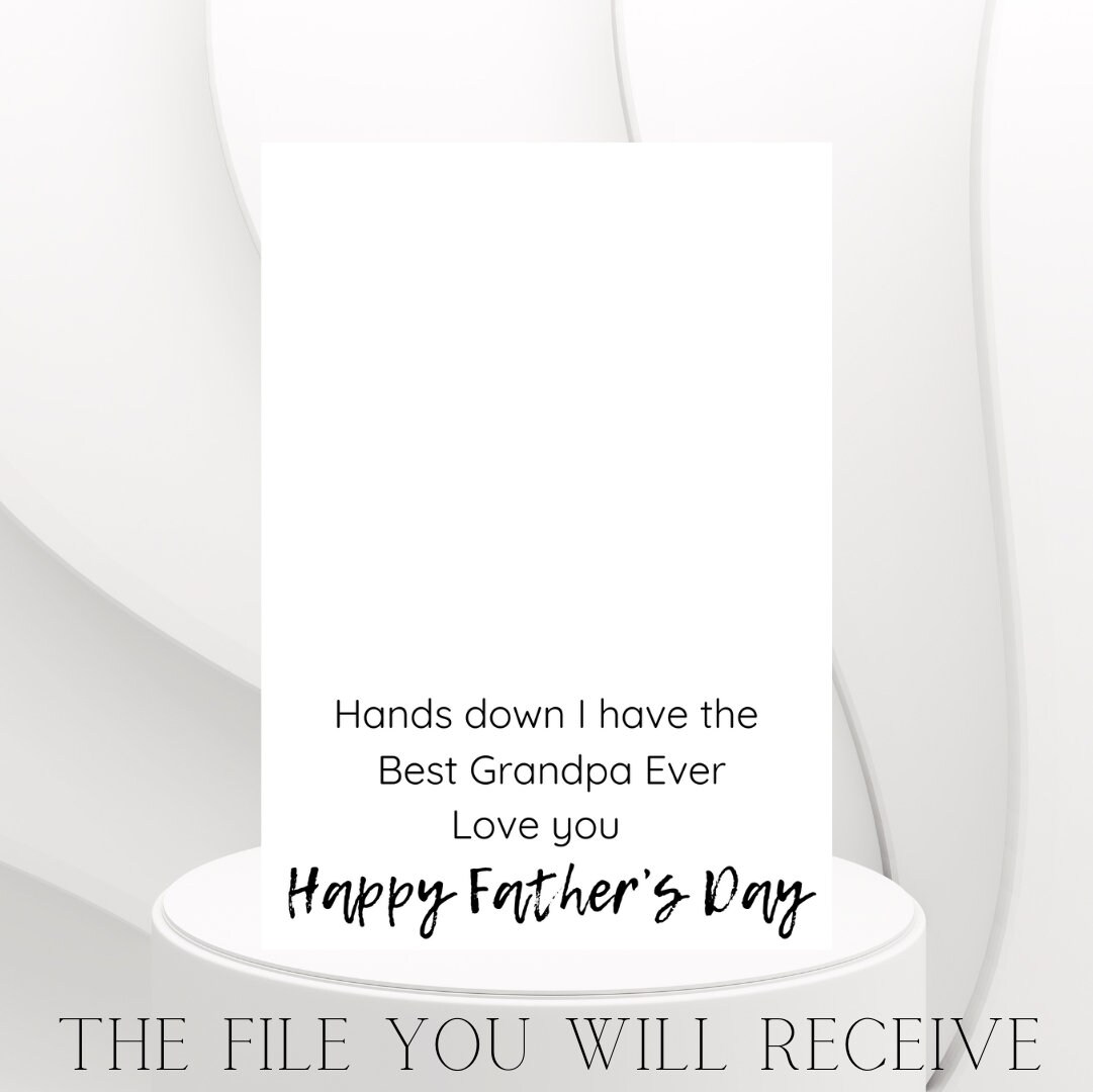 Fathers Day Handprint Craft Father's Day DIY Craft Father's Day Art ...