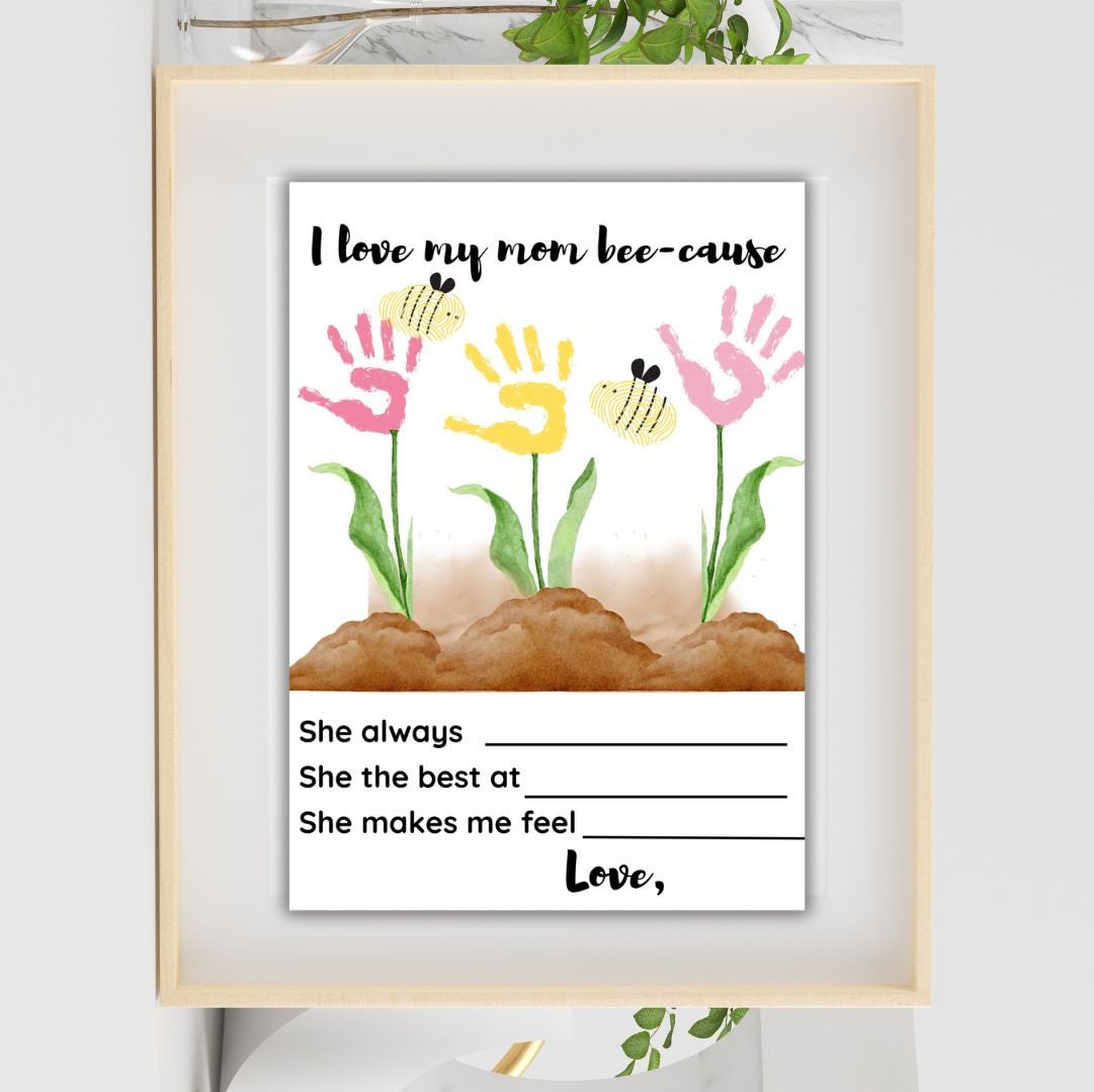 Mothers Day Handprint Craft Mothers Day DIY Craft Mothers Day Art ...