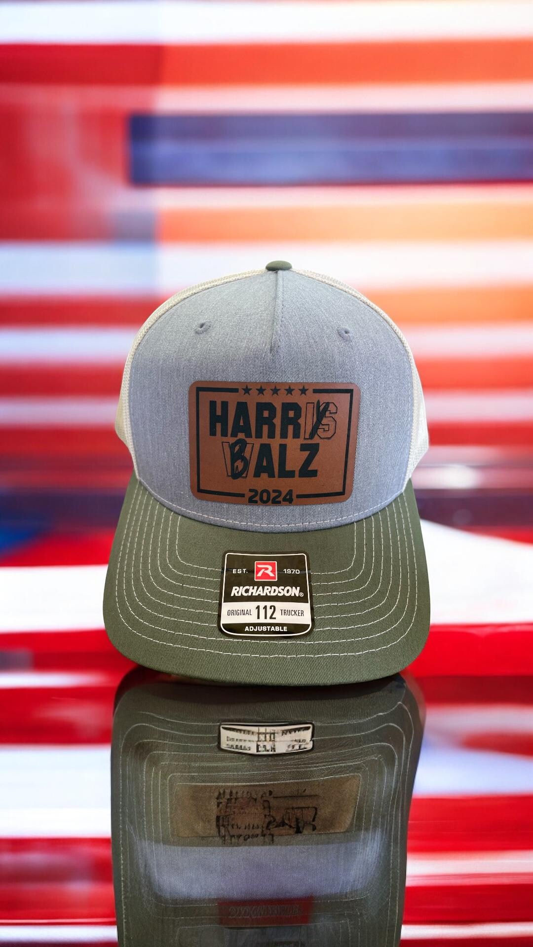 Harry / Balz Harris/ Walz - Hat Patch Digital File Comes With Lightburn ...