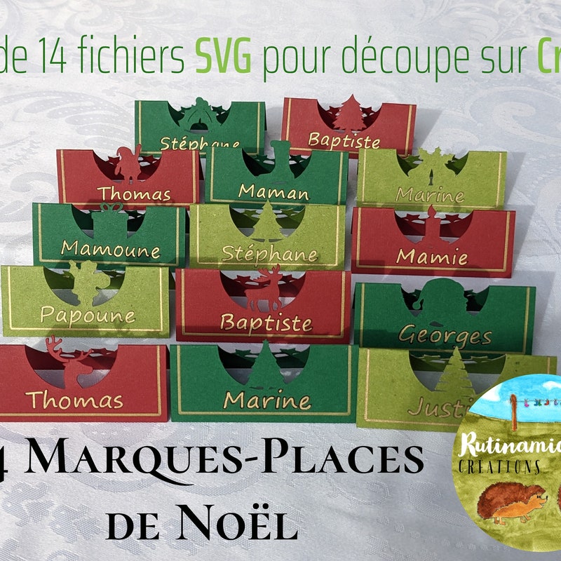 Christmas Placecards - Etsy