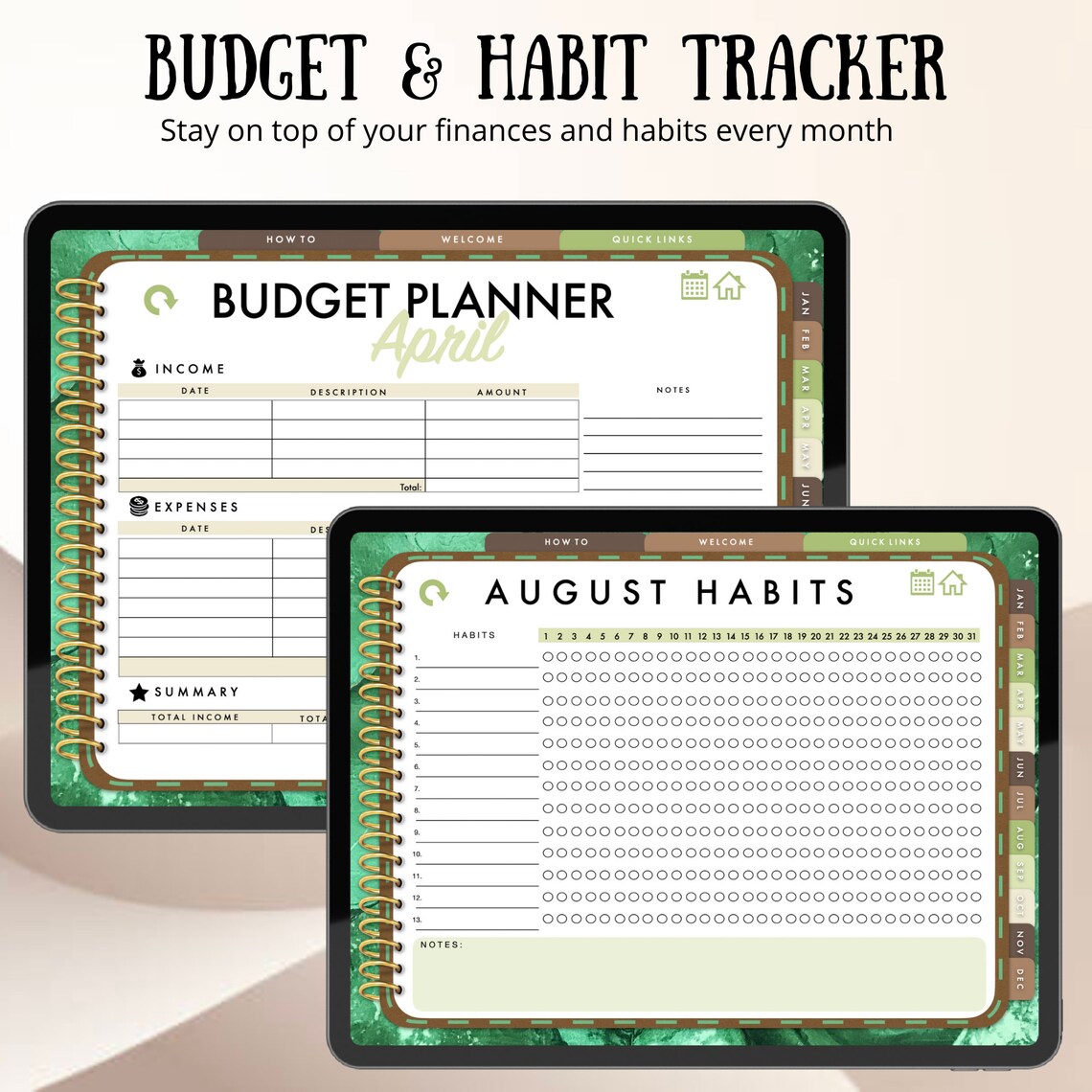 Premium Digital Planner 2023 2024 Goodnote Digital Planner Updated ...