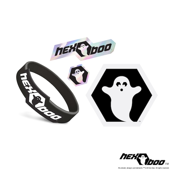 Hexagon Logo Stickers - Etsy