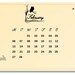 Printable Calendar, Digital Wall Calendar - Etsy