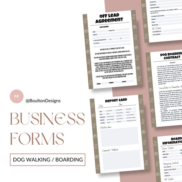 Dog Boarding Signs - Etsy