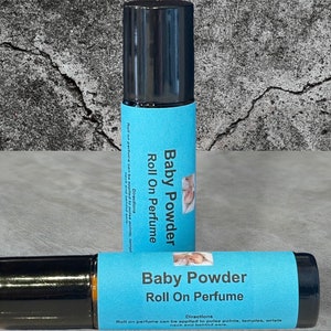 Baby Powder Roll-on Perfume Oil - Etsy
