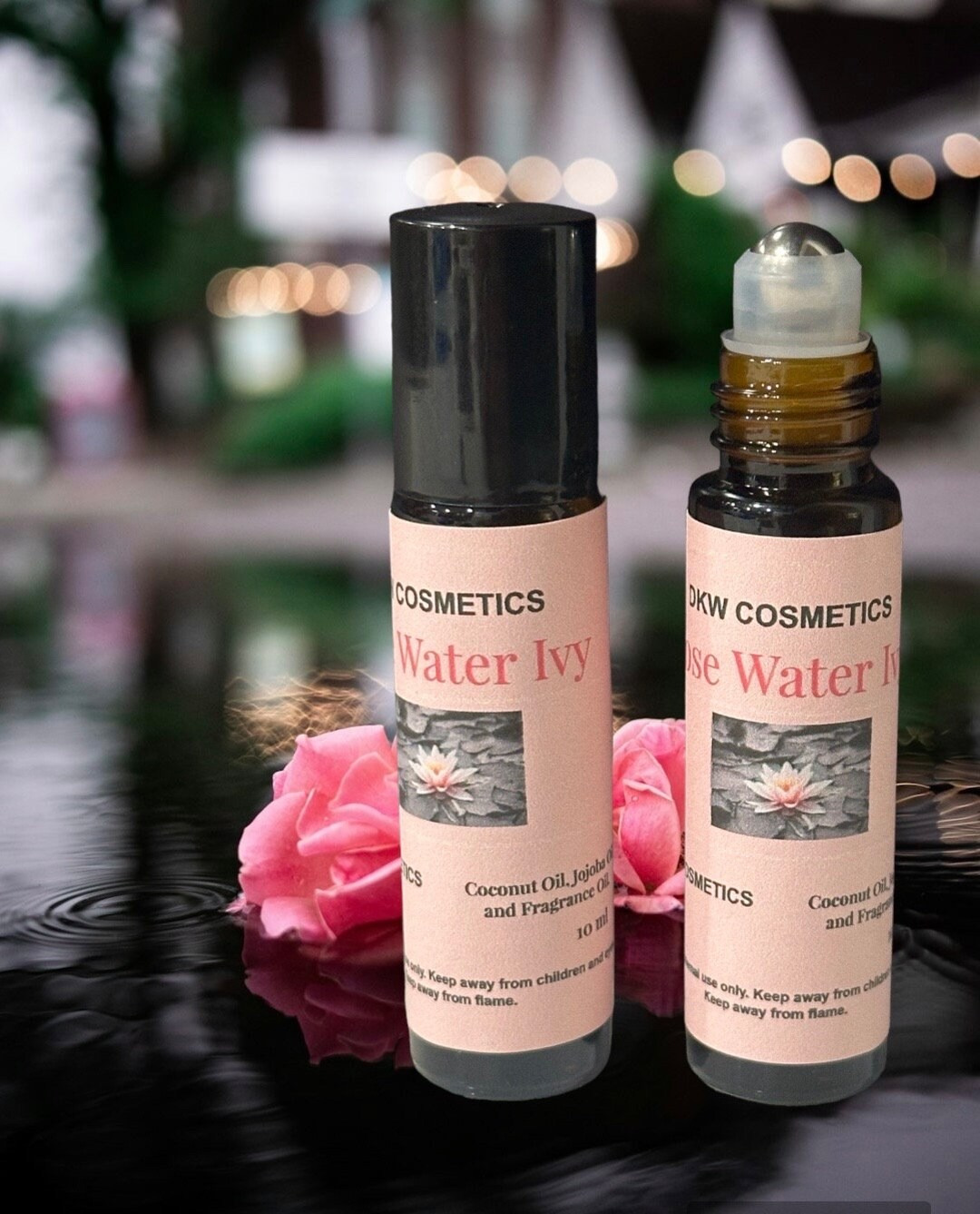 Rose Water Ivy Roll-on Perfume Oil - Etsy