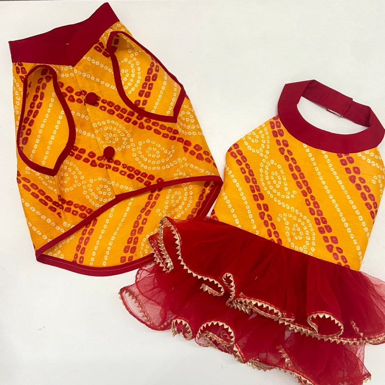 Bandini Kurta for Dogs and Cats - Traditional Pet Attire - Etsy