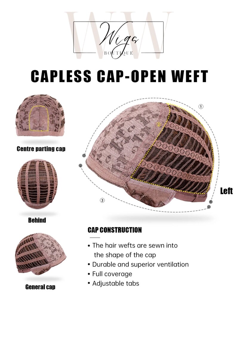 Women's Wigs, Long Curly Wavy Synthetic Wigs for Women in Brown to ...