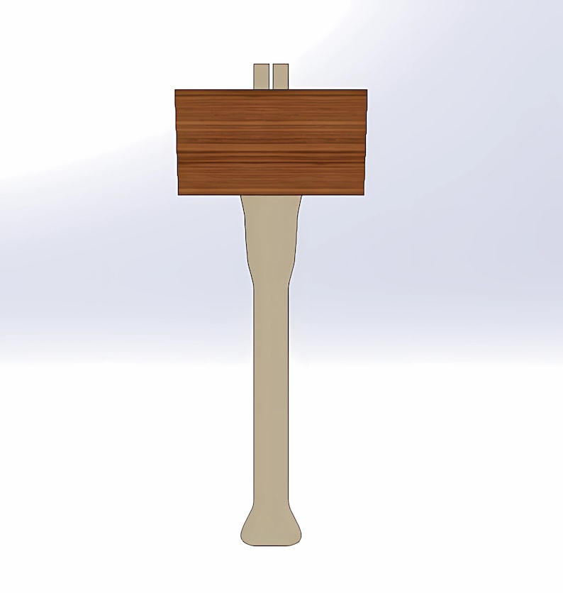 Easy Woodworking Mallet CNC Router DXF Stl Files - Etsy Canada