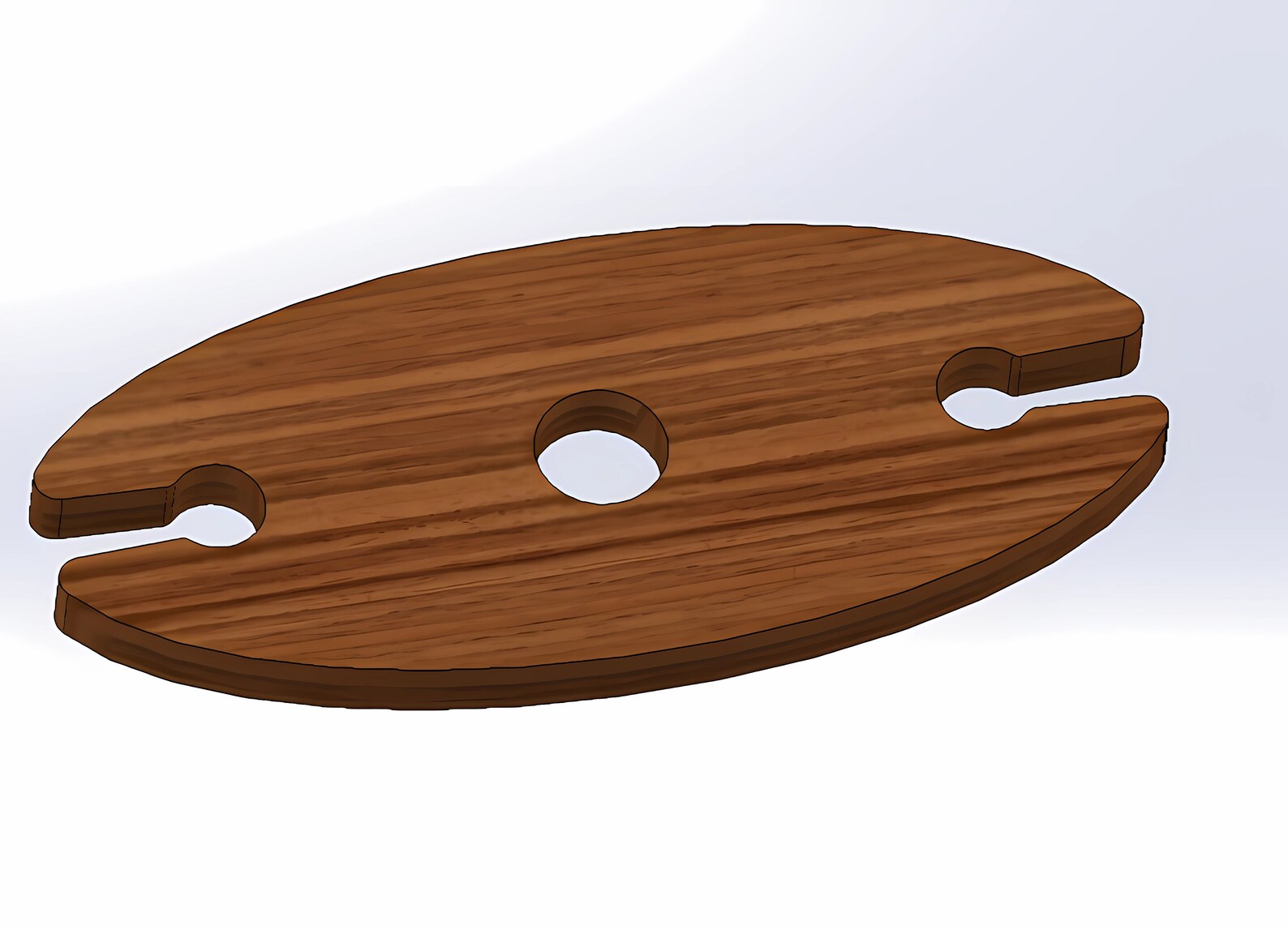 Wine Glass Bottle Caddy Woodworking Pattern Template CNC Router Files ...