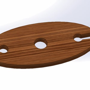 Wine Glass Bottle Caddy Woodworking Pattern Template CNC Router Files ...