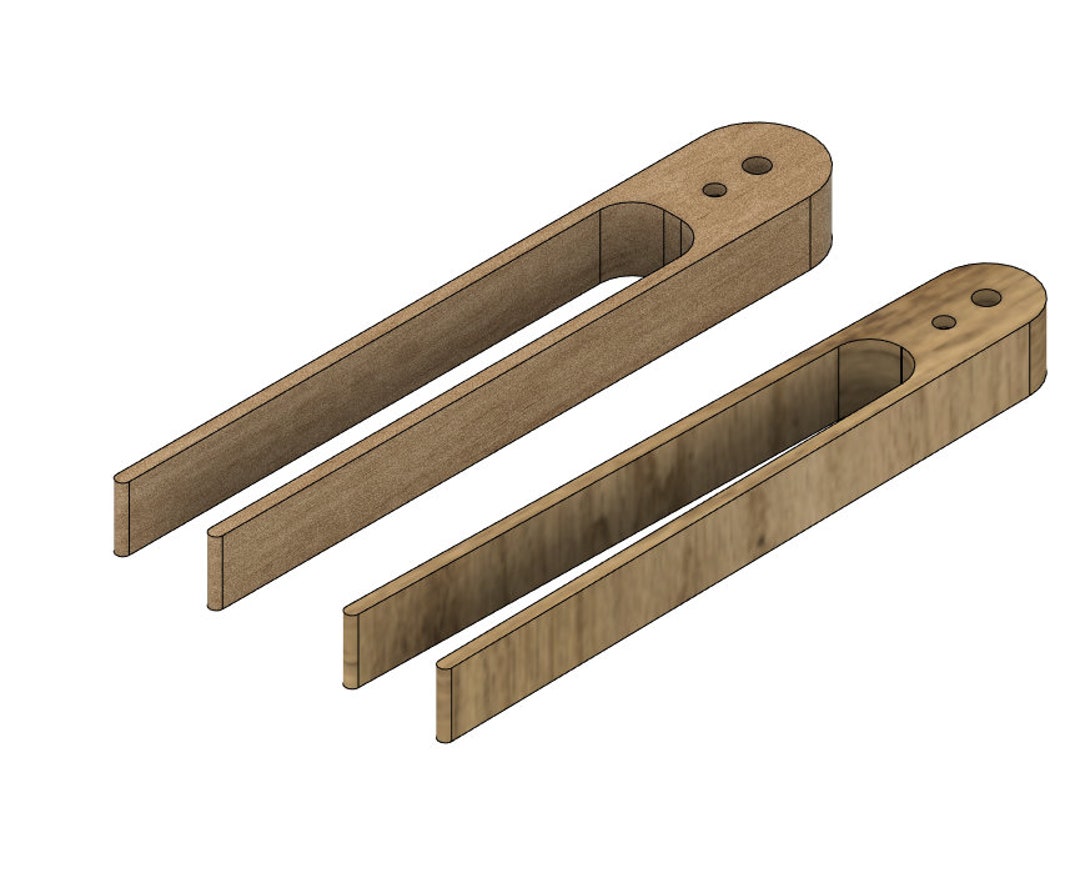 Toaster Tong CNC Router Laser Cutting Files 2 Styles Kitchen Utensils ...