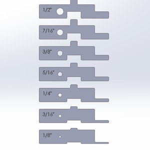 Tool Set up Blocks Router Table Saw Standard Measurements CNC Router ...