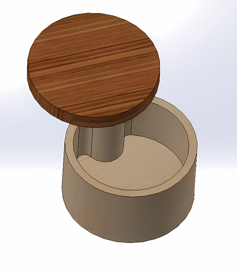 Salt Cellar CNC Router 3D Printer Files Dxf Stl - Etsy