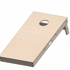 Cornhole Board Regulation Sized CNC Router Laser Cut Files Plus Full 4 ...
