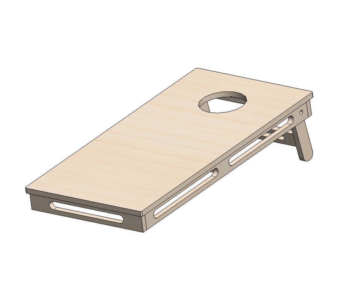 Cornhole Half Scale Set CNC Router Laser Cut Files Notch and Tab and ...