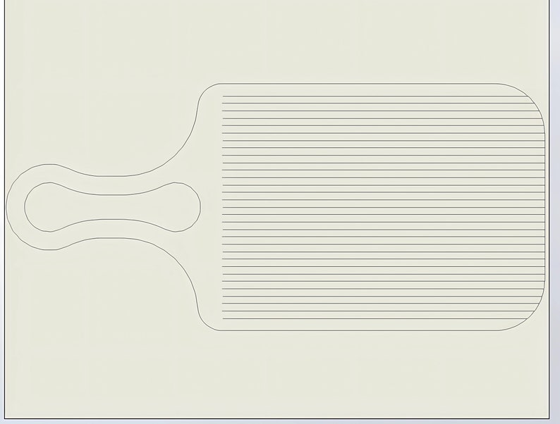 Gnocchi Cavatelli Pasta Board CNC Router Files DXF STL Pdf Template ...