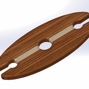 Wine Glass Bottle Caddy Woodworking Pattern Template CNC Router Files ...