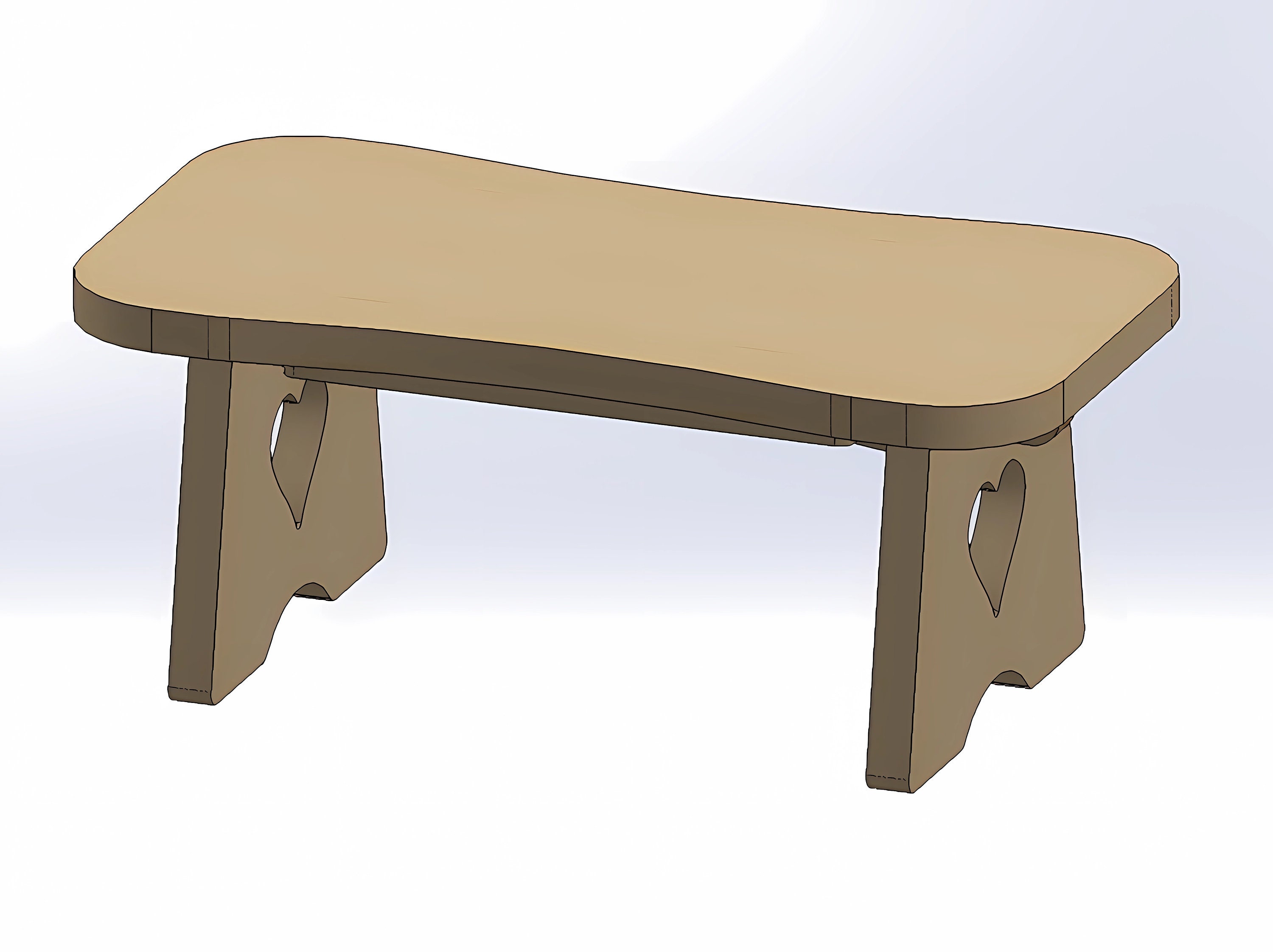 Children's Montessori CNC Stool Puzzle or Name Step Stool Template Cut ...