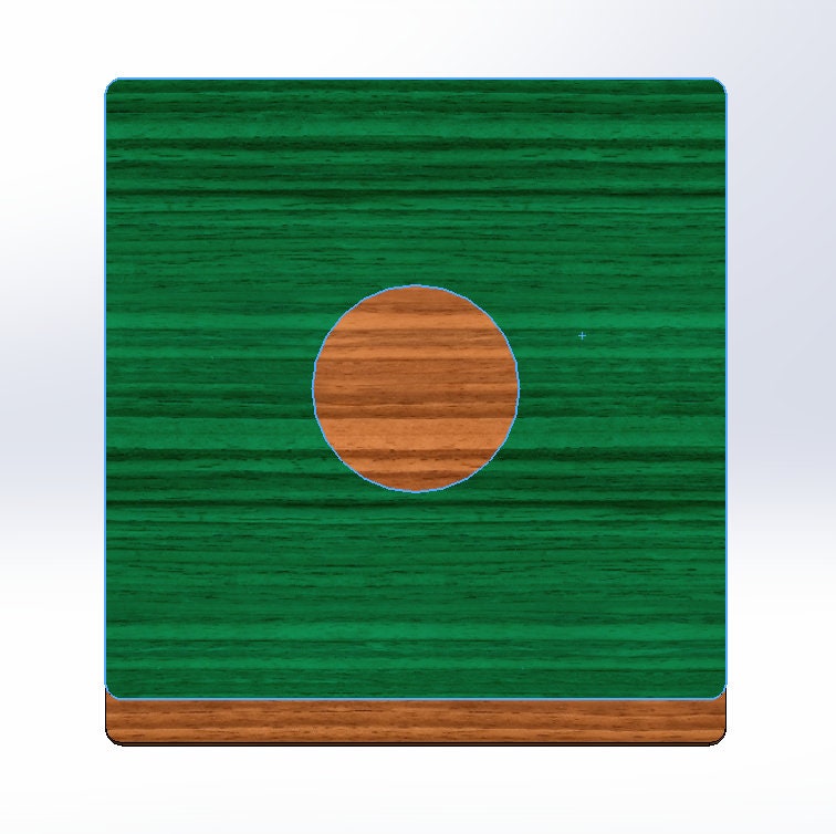 Cornhole Airmail Board CNC Router Cut Files Dxf Stl and Pdf Plans Yard ...