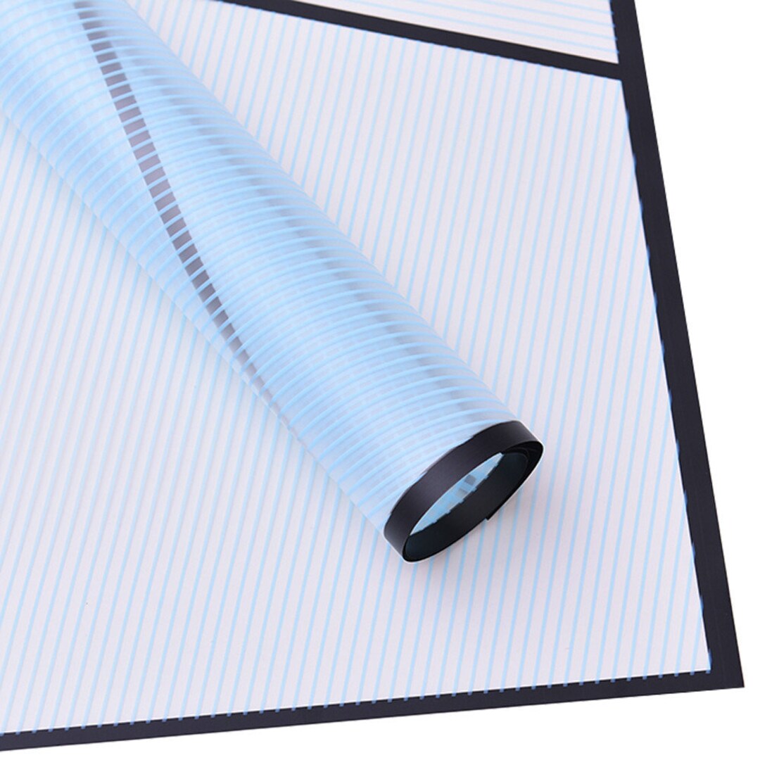 Pinstripes Tiffany Floral Wrapping Paper 20 Sheets - Etsy