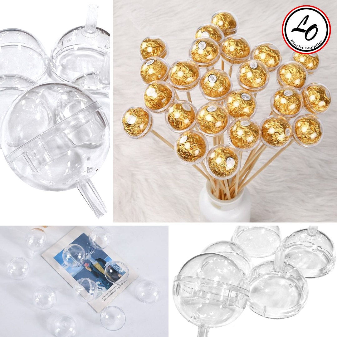 Acrylic Chocolate Holder Pick - 100 Pieces - Etsy