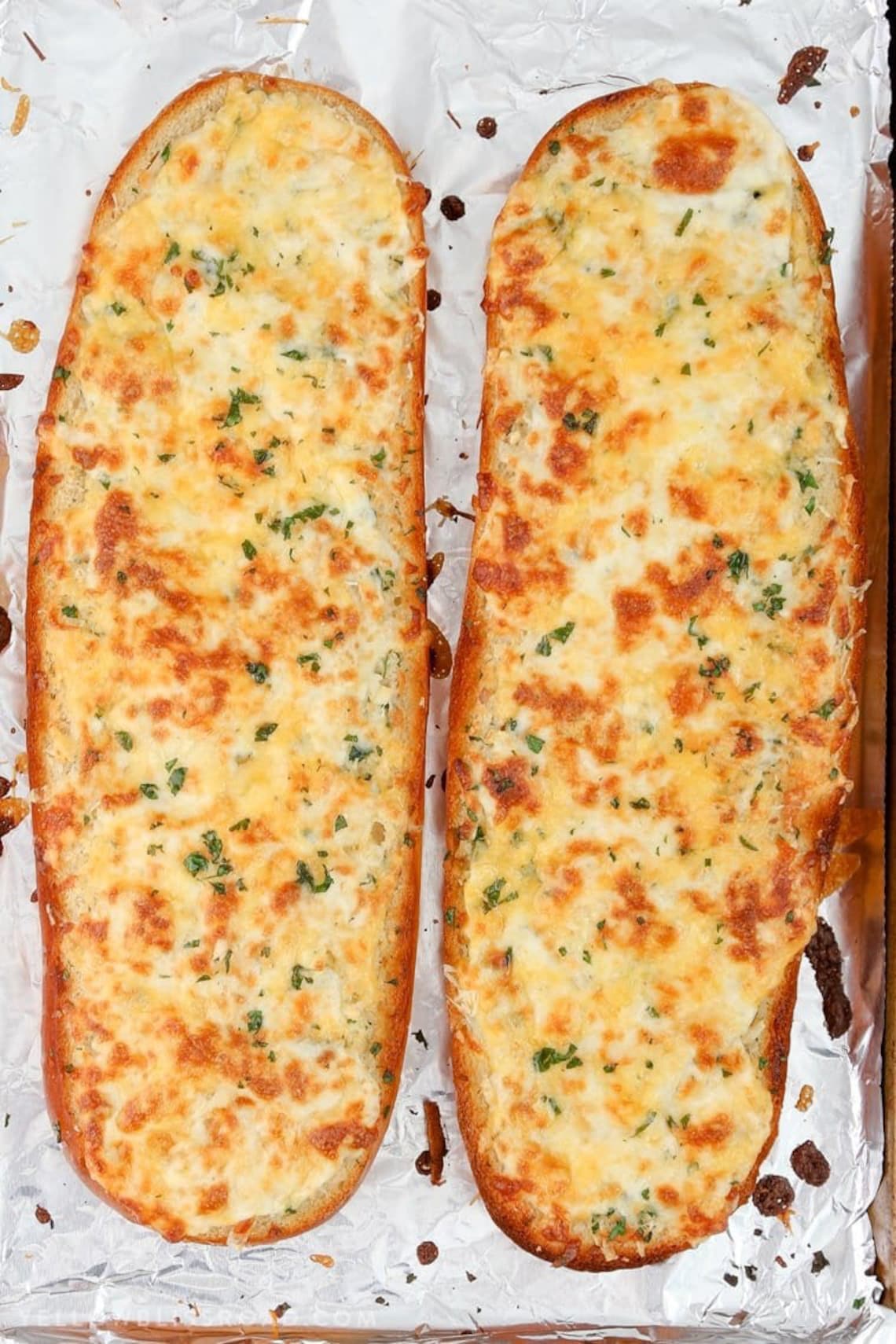 Cheesy Garlic Bread RECIPE Digital Download Printable - Etsy