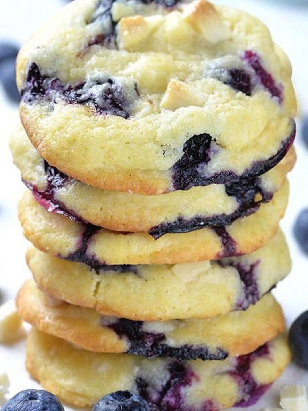 Best Ever Blueberry Cookies RECIPE Digital Download Printable - Etsy