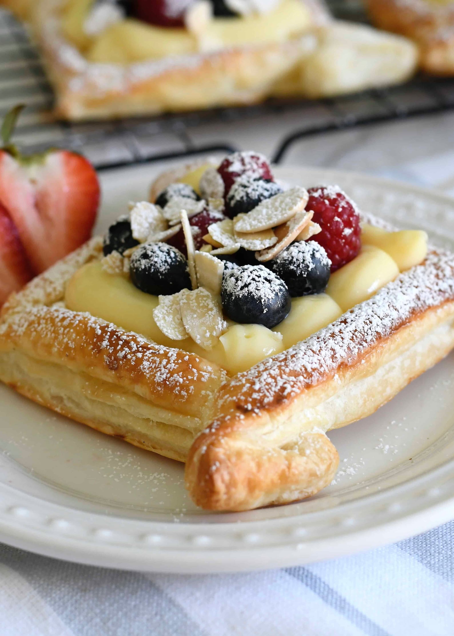 Berry Custard Pastry With Italian Crema Pasticcera RECIPE Digital ...