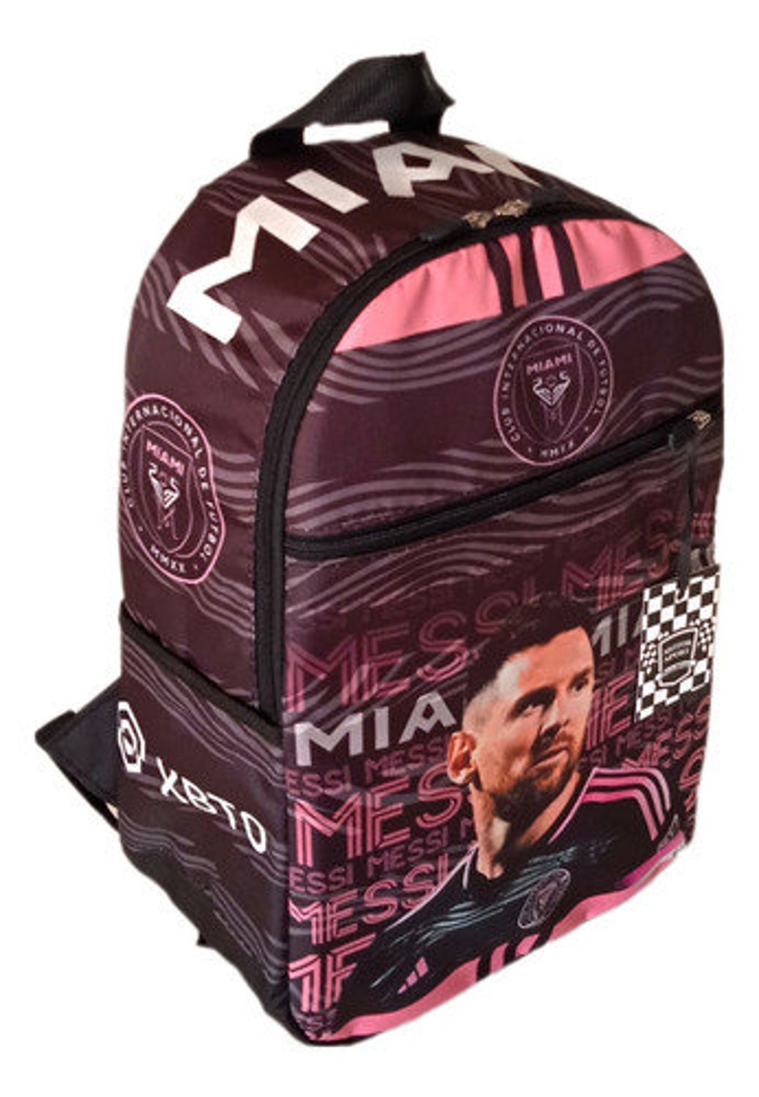 Mochila Messi Inter Miami Futbol Color Negro Backpack Soccer Black ...