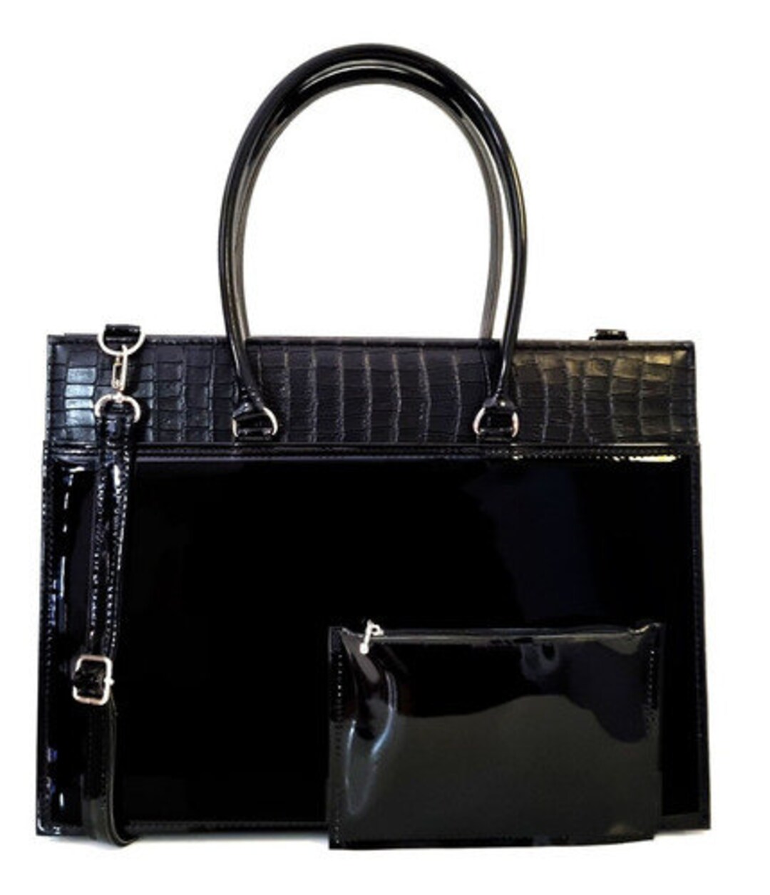 Portafolio Maletin Cartera Charol, Business Gift for Her, Office ...