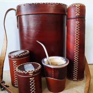 Argentinian Yerba Mate Kit Matera Bag Mate Gourd Cup - Etsy