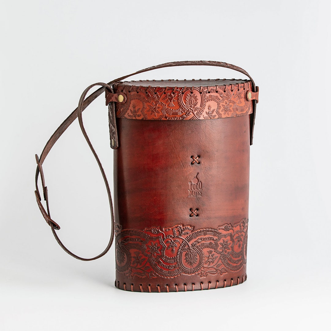 Quality Leather Matera Mate Gourd Set Bag Yerba Mate Set Bag Yerba Mate ...