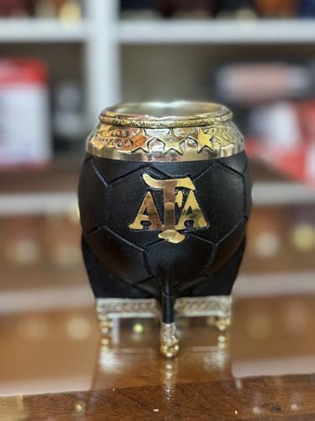 Premium Mate Torpedo Imperial Uruguayo Afa Con 3 Estrellas Y Base Bolitas Argentina - Etsy