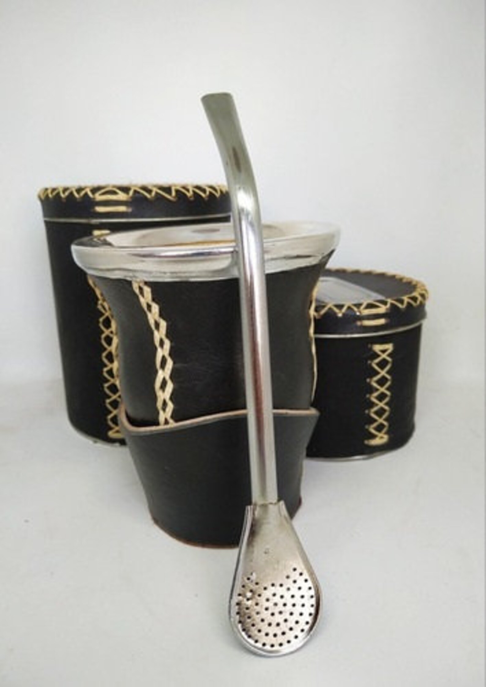 Argentinian Yerba Mate Kit - Matera Bag, Mate Gourd Cup, Thermos ...
